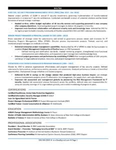 Chief Information Security Officer CISO Resume Examples 2023
