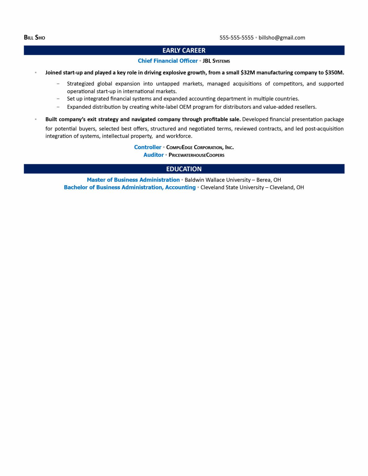 Chief Financial Officer (CFO) Examples & Guide for 2023