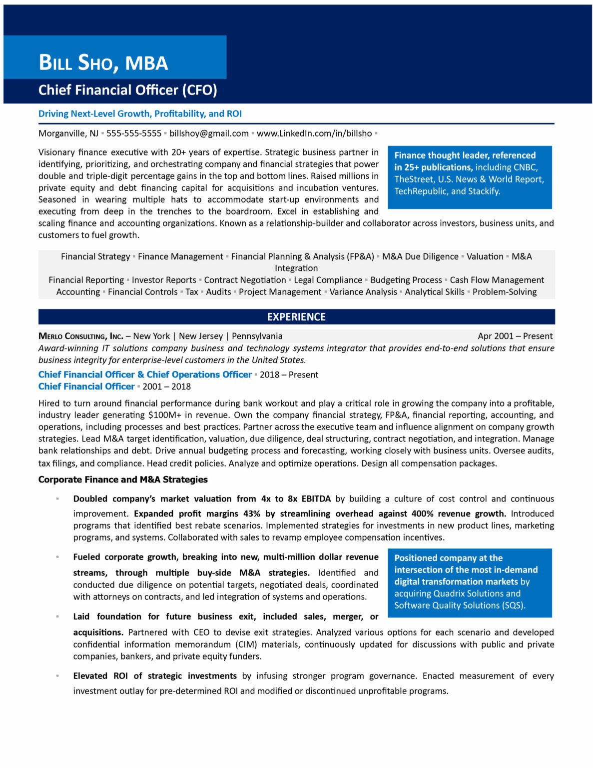 Chief Financial Officer (CFO) Examples & Guide for 2023