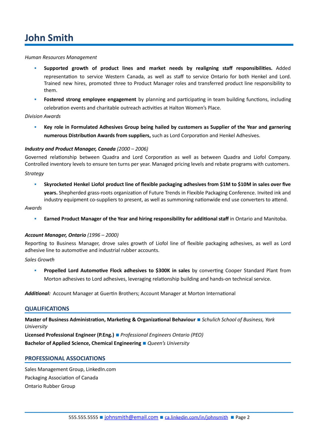 Sales Director Resume Examples & Guide for 2023