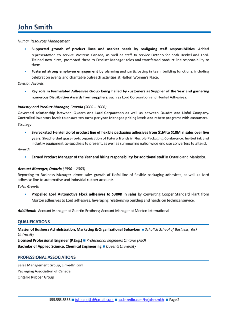 Sales Director Resume Examples & Guide for 2023