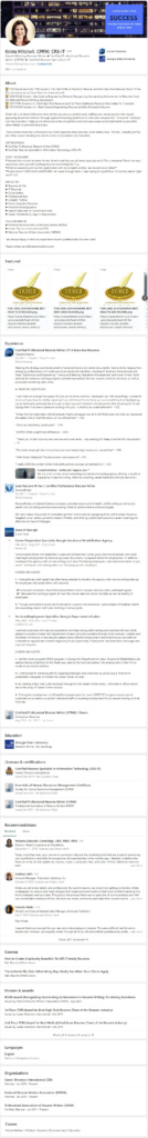 Professional LinkedIn Profile Sample 2023 (with example)