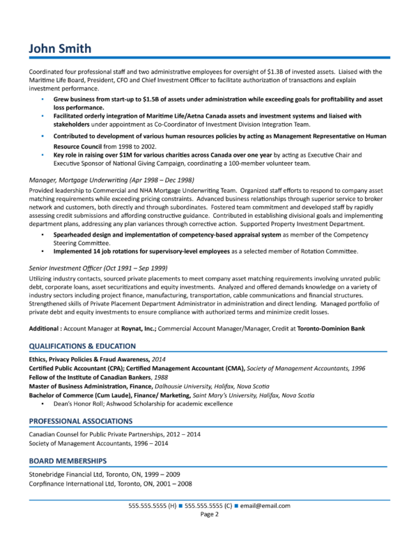 Best Vice President (VP) Resume Samples For 2025