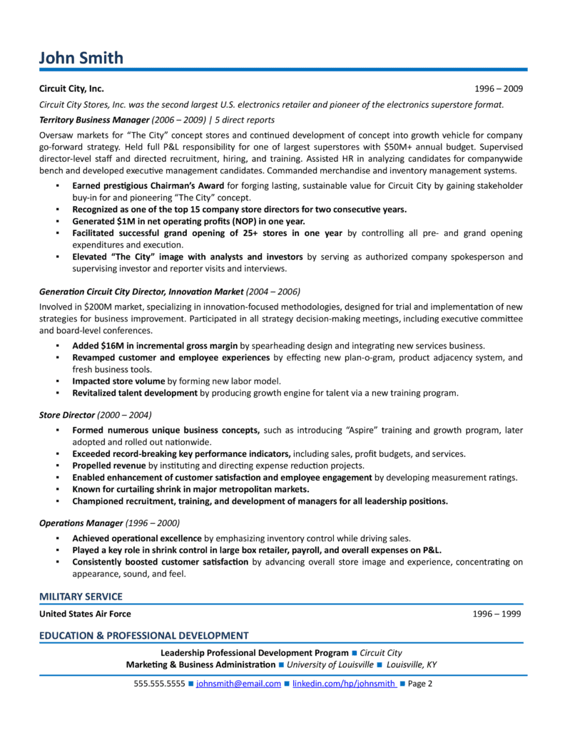 Job-Winning Vice President (VP) Resume for 2023 [+Samples]