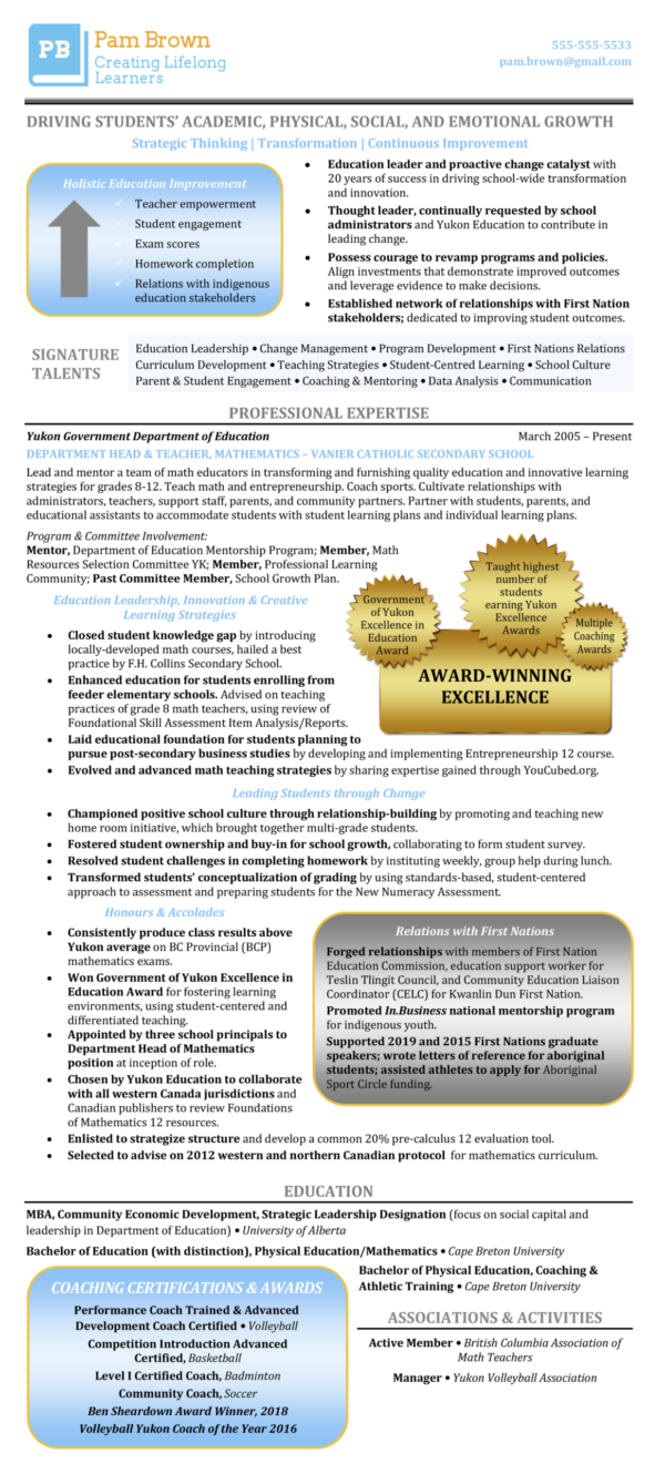 2025 Department Head Resume Examples [+Guide]