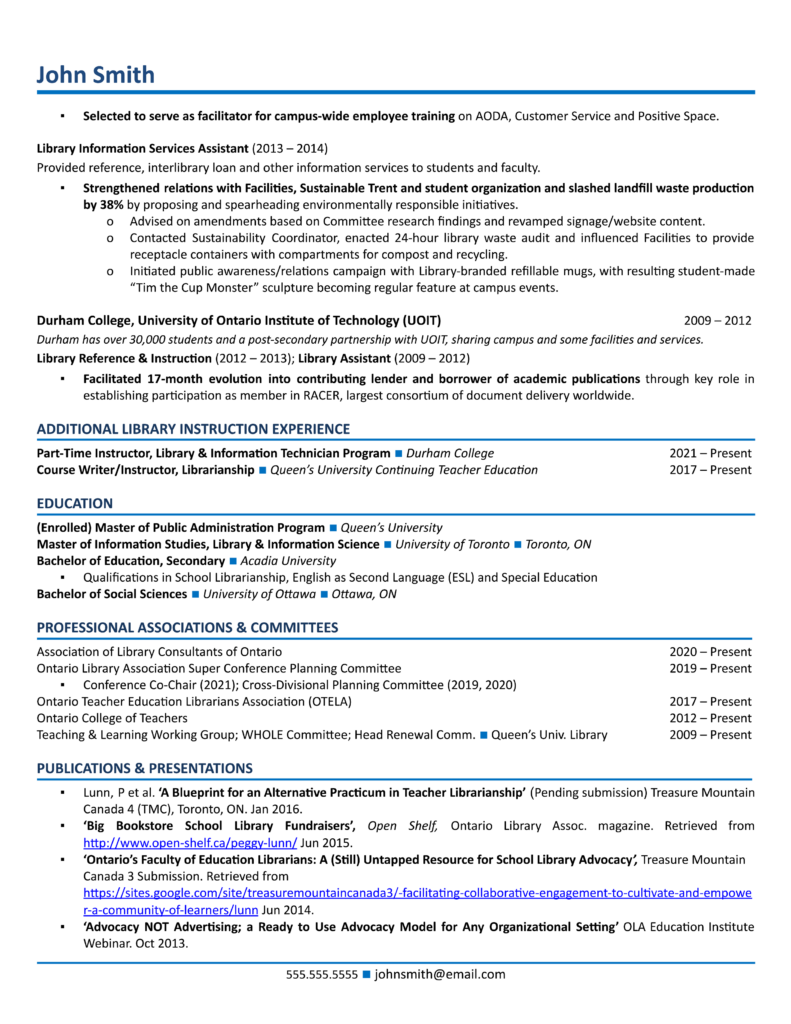 Job-Winning Librarian Resume & Cover Letter for 2023