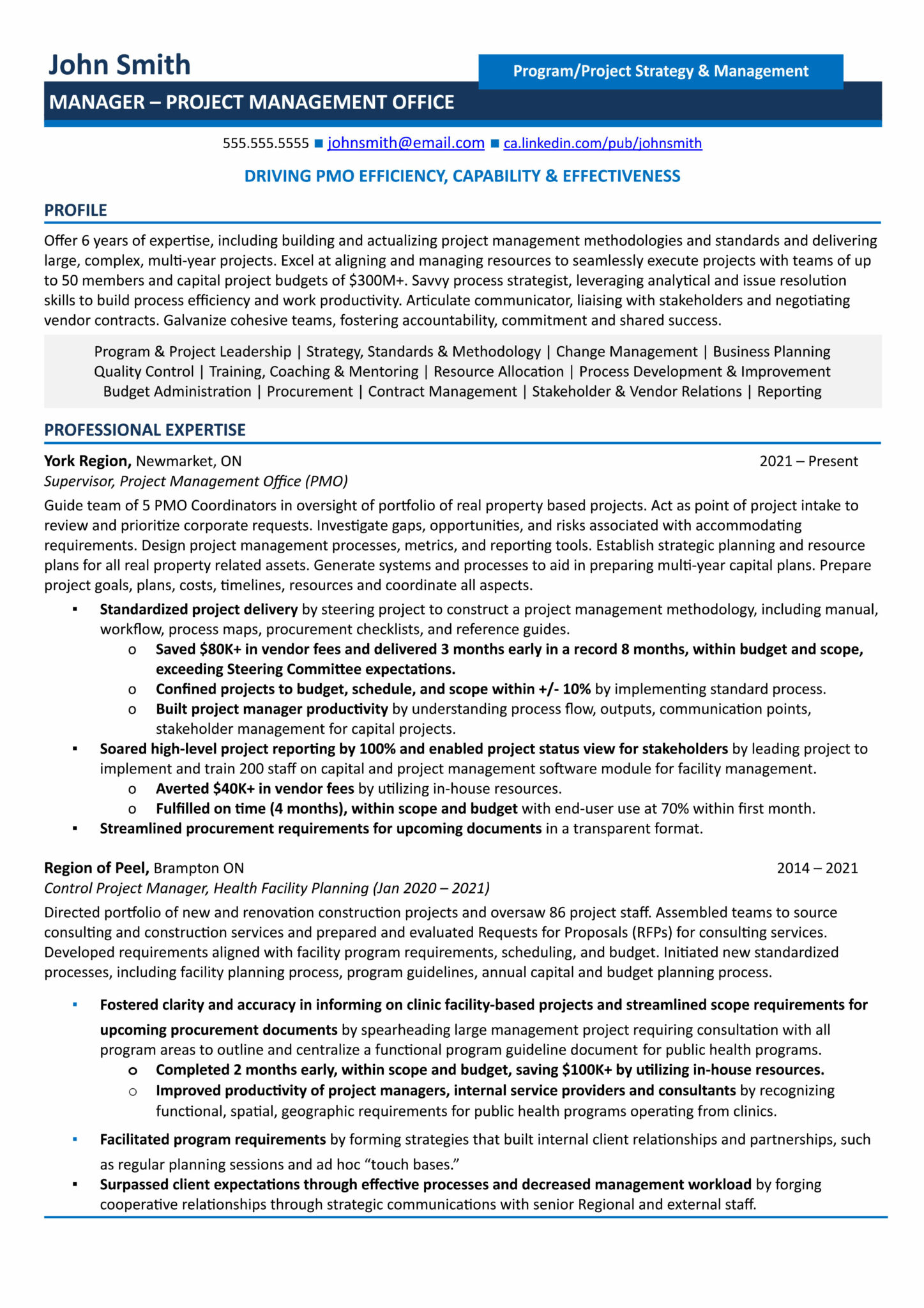 Project Manager Resume Examples for 2023 & How to Guide