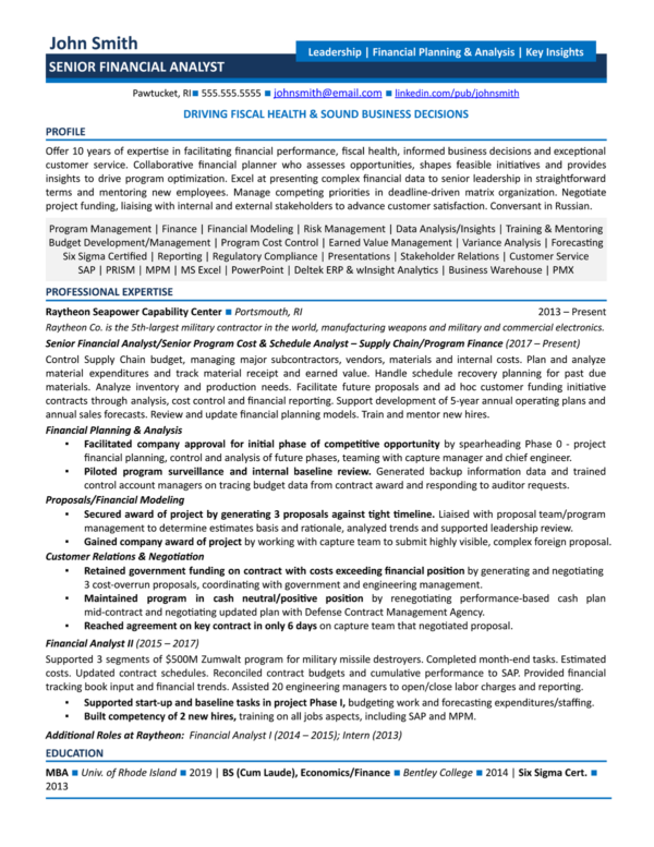 2025 Financial Analyst Resume and Cover Letter Examples [+Guide]