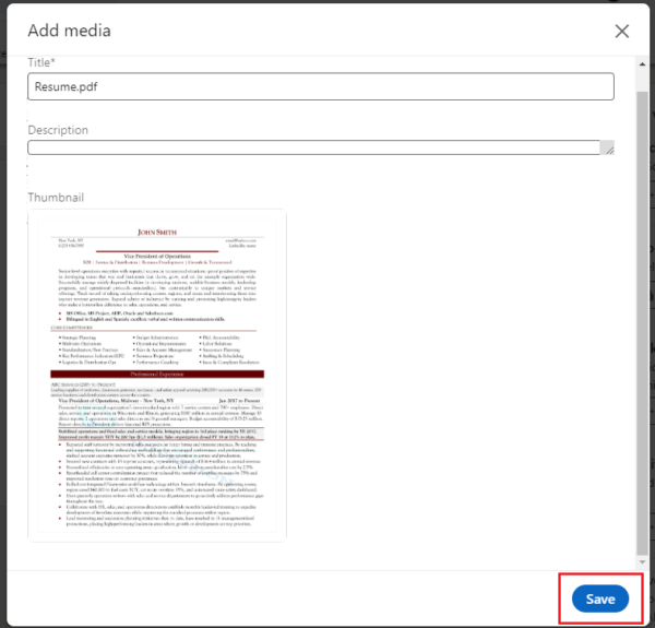 How to add resume on LinkedIn in 2025 [Step-by-Step guide]