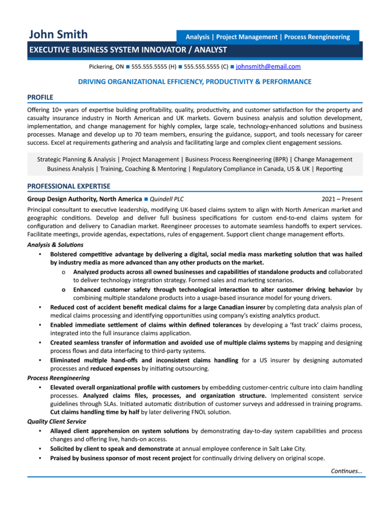 Best Business Systems Analyst Resume for 2023 [+Samples]