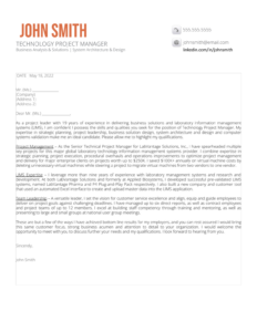 Job-Winning Project Manager Cover Letter for 2023 [+Samples]