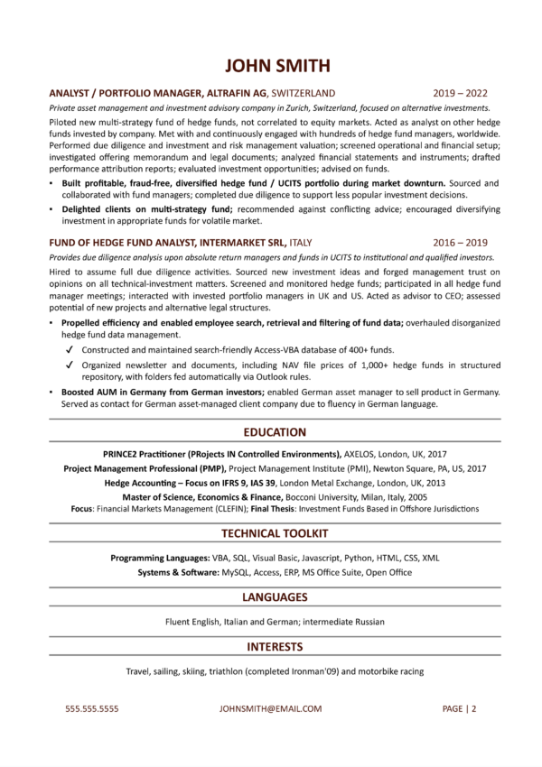 2025 Project Manager Resume Examples [+Guide]