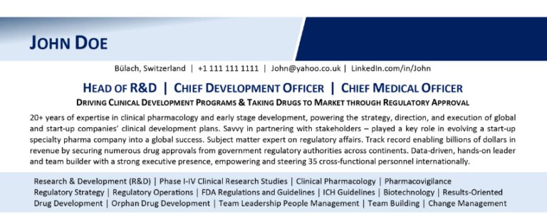 2025 Chief Medical Officer Resume Examples [+Guide]