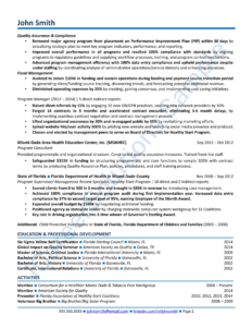 Chief Operating Officer COO Resume Examples For October 2025